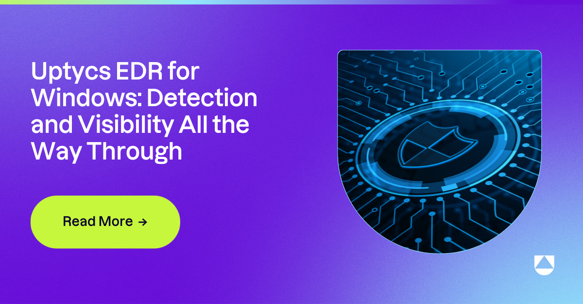 Uptycs EDR for Windows | Uptycs